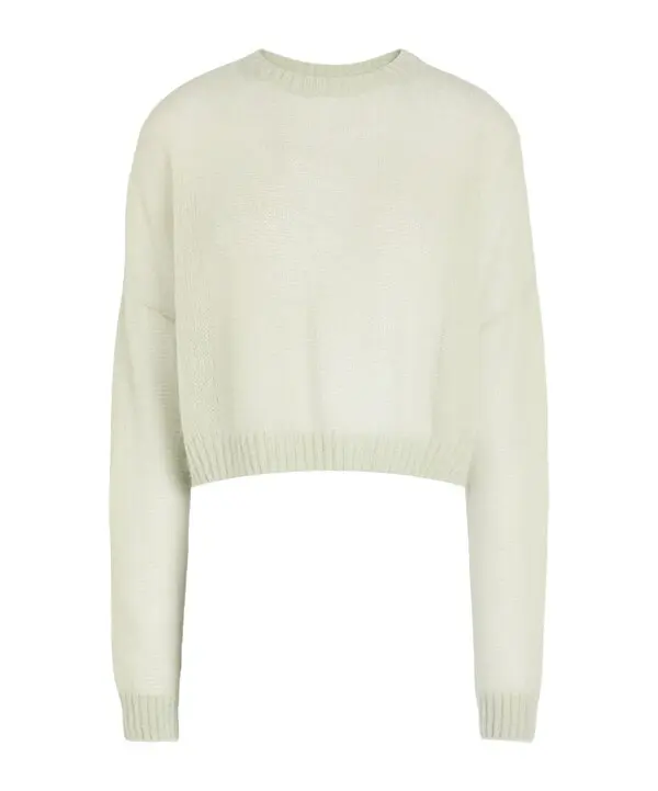 Brunello Cucinelli Long Sleeve Crew Neck Sweater