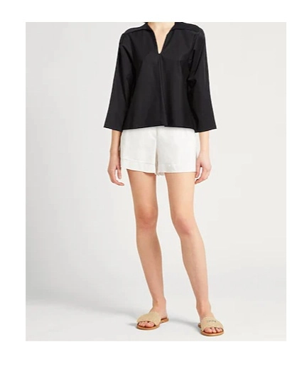 Tory Burch V-neck Long Sleeve Shirt