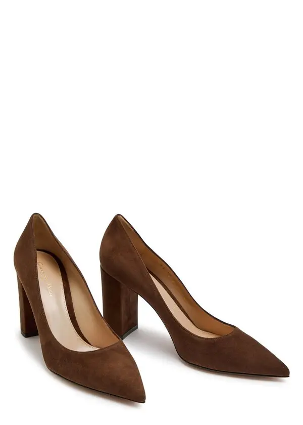 GIANVITO ROSSI Suede High Heels