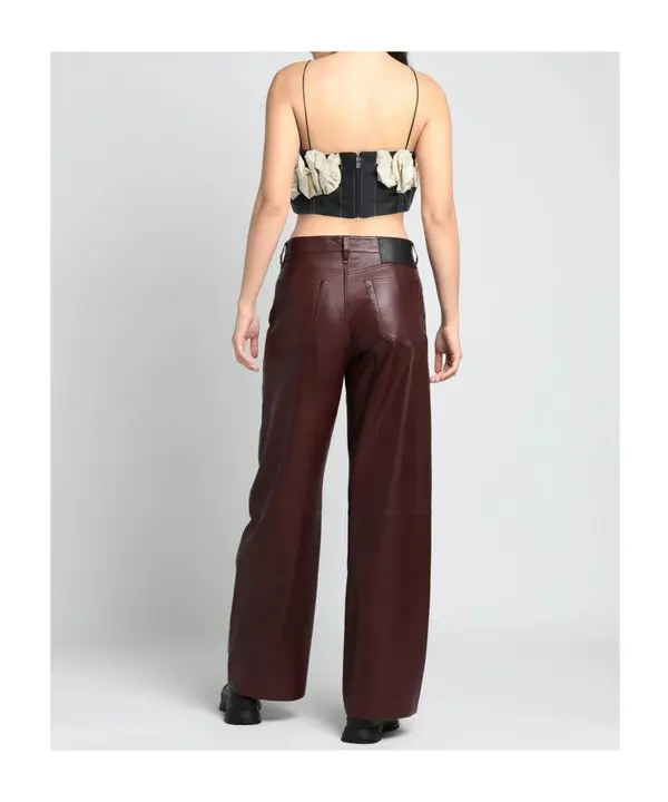GANNI Floral Appliqué Suspender Belt