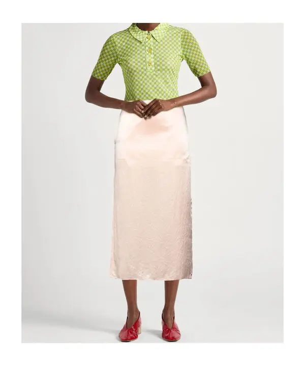Sportmax Back Zip Midi Skirt