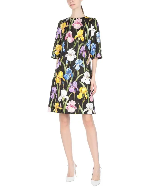 Dolce & Gabbana Floral Jacquard Dress