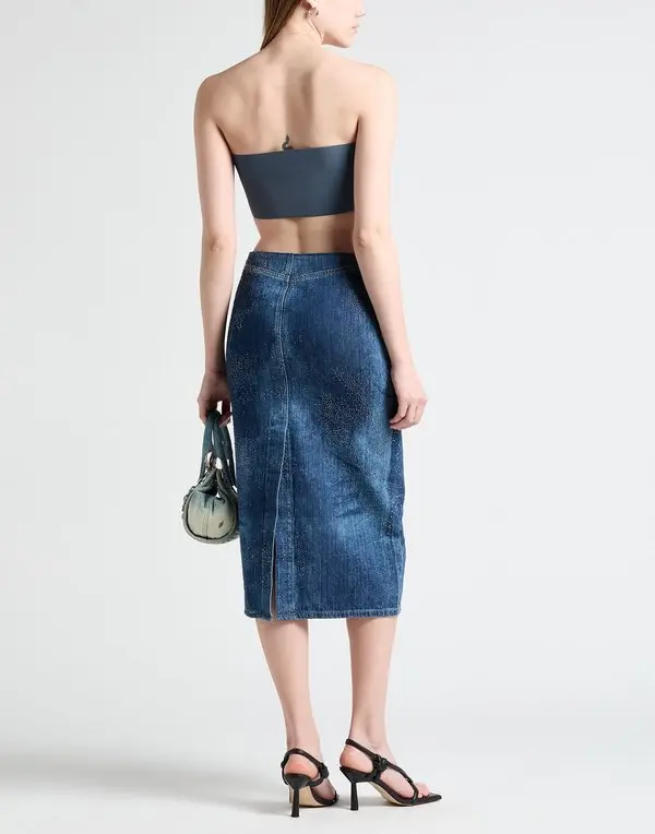 DIESEL® Stylish Medium Denim A-line Skirt