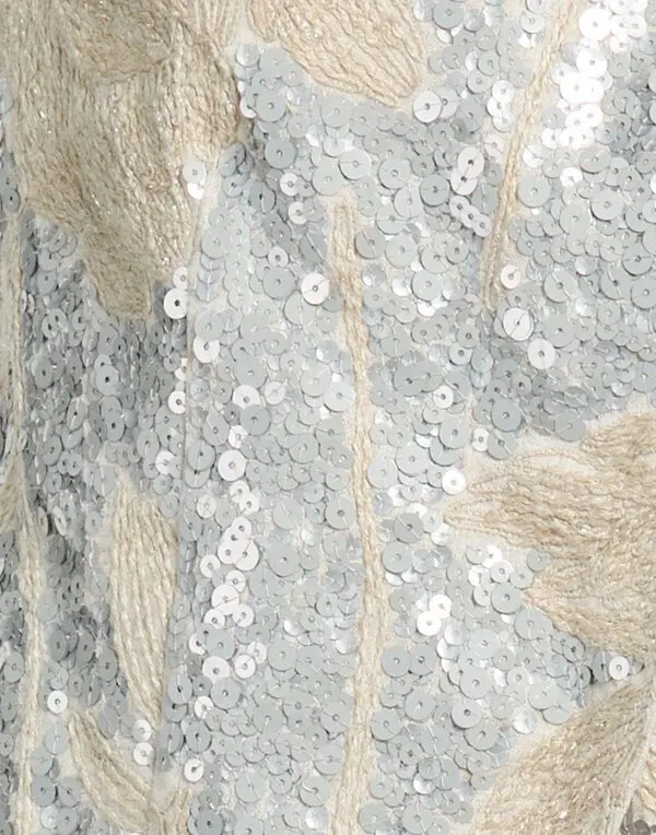Brunello Cucinelli Sleeveless Sequined Deep V Neckline Top