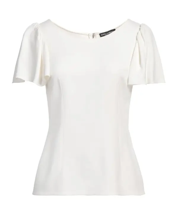 Dolce & Gabbana Solid-color Short-sleeve Top