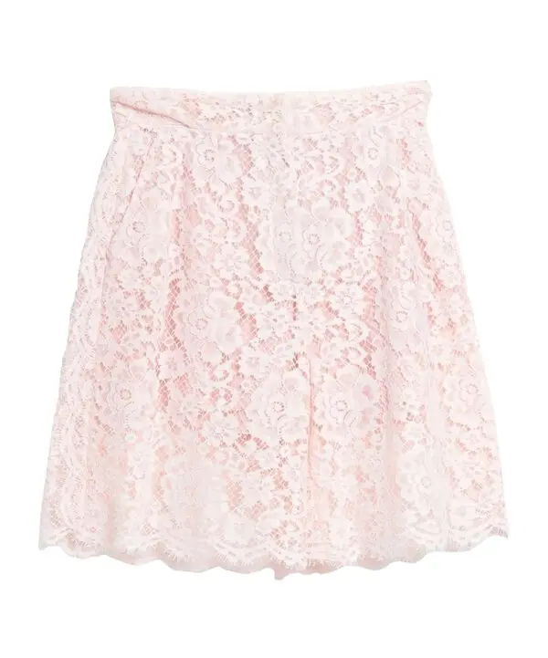 Dolce & Gabbana Lace Shorts - White