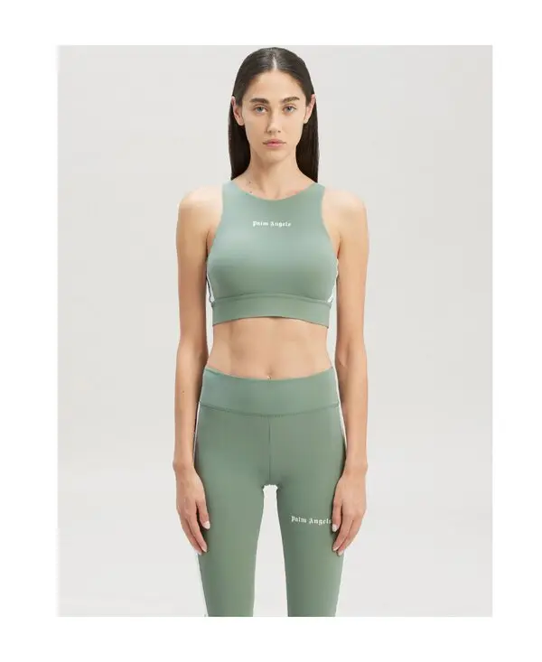 Palm Angels Logo-print Round Neck Tank Top