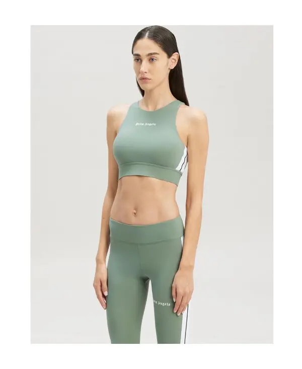 Palm Angels Logo-print Round Neck Tank Top