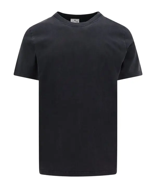 COURREGES Courrèges Logo Embroidered Crewneck T-shirt