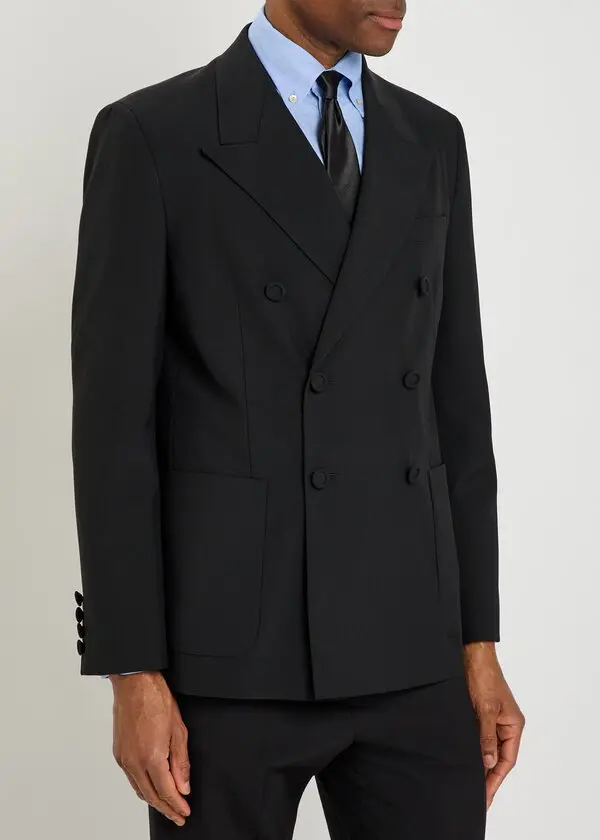 Valentino Garavani Double-breasted Wool Blazer