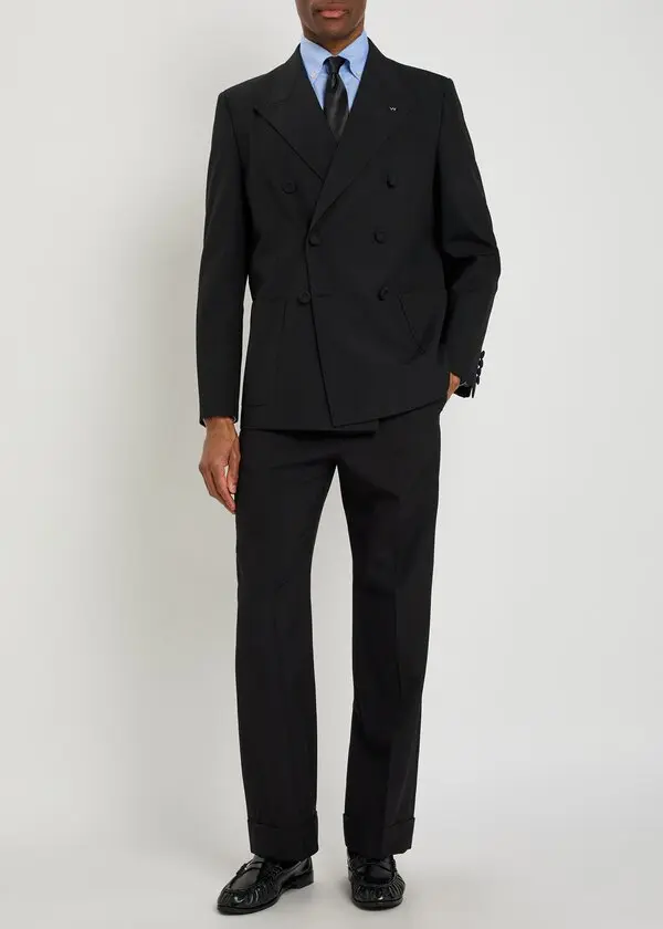 Valentino Garavani Double-breasted Wool Blazer