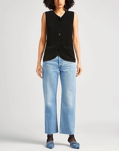 Rag & Bone Solid-color Knitted Waistcoat
