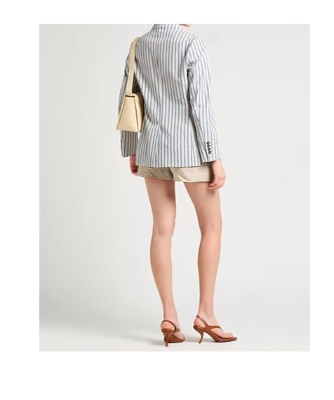 Brunello Cucinelli Double-breasted Striped Suit Jacket