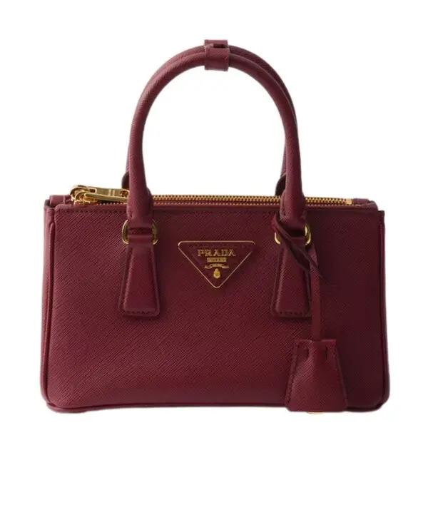 Prada Galleria Mini Saffiano Leather Bag