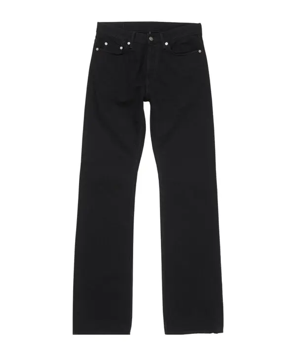 Acne Studios Button Detailed Flared Jeans