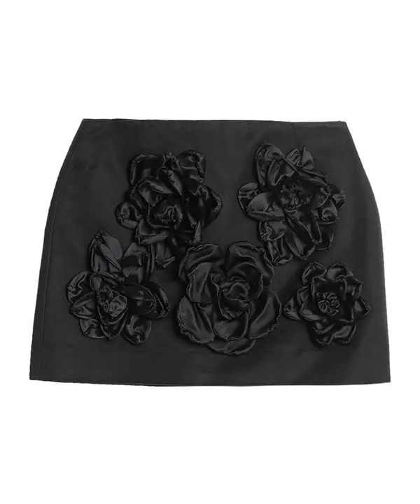 Dolce & Gabbana Grosgrain Pencil Skirt - Black