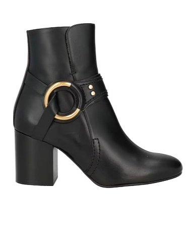 Chloé High-heeled Ankle Boots - Black