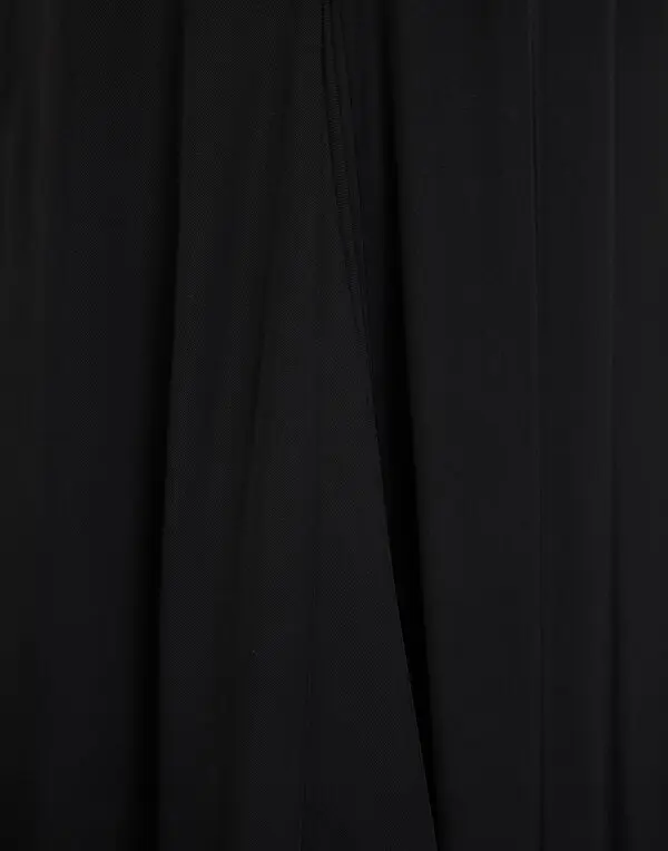 Sportmax Sleeveless Deep V-neck Asymmetrical Dress