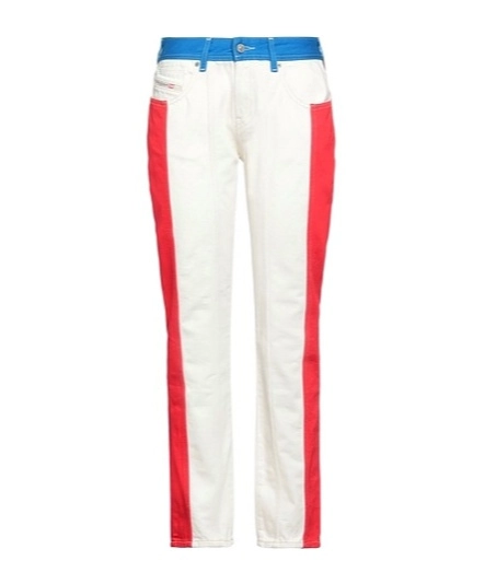 DIESEL® Multi-color Paneled Denim Pants