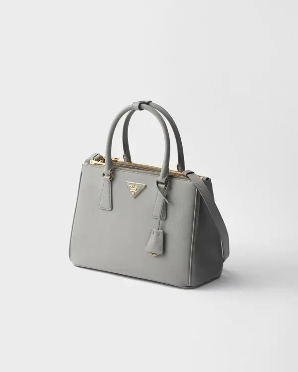 Prada Galleria Medium Saffiano Leather Bag - Cloudy Gray