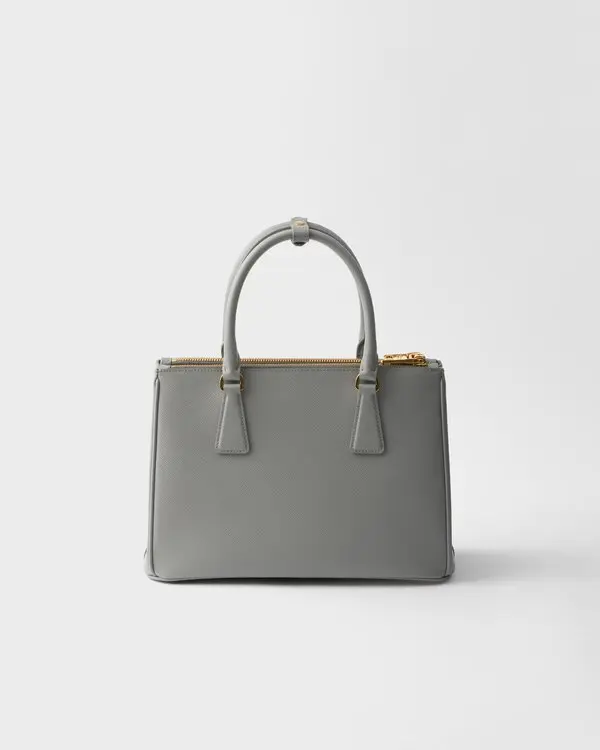 Prada Galleria Medium Saffiano Leather Bag - Cloudy Gray
