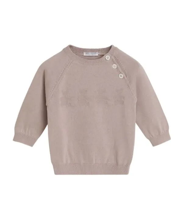 Brunello Cucinelli Cotton Crew-neck Jumper