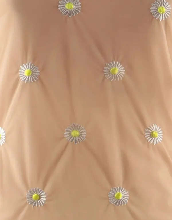 Sportmax Sheer Floral Embroidered Long Sleeve Top