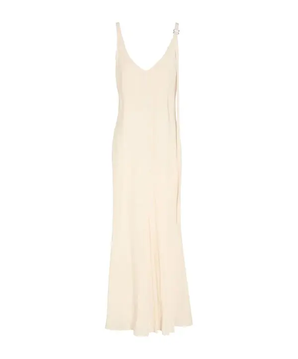 Sportmax Sleeveless Flared Crepe Dress