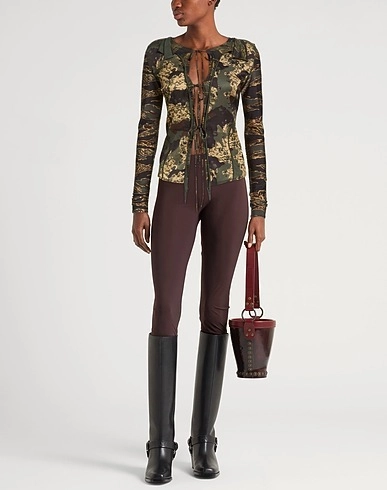 DIESEL® Camouflage Long-sleeved T-shirt