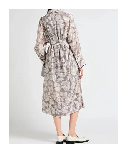 Brunello Cucinelli Printed Shirt Dress