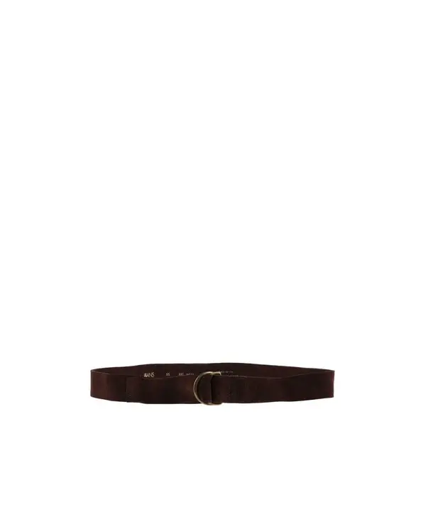 Dolce & Gabbana Simple Suede Belt - Black
