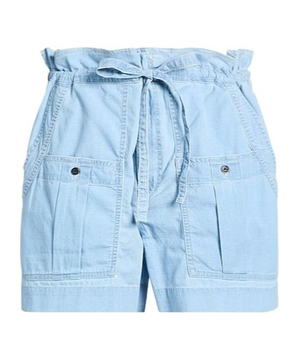 Isabel Marant Étoile Light Wash Denim Bermuda Shorts