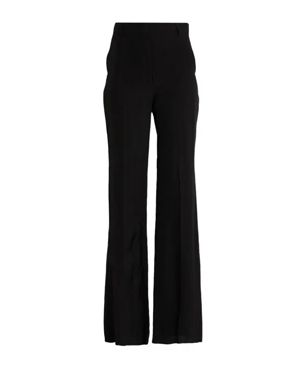 Sportmax Straight-leg Crepe Trousers