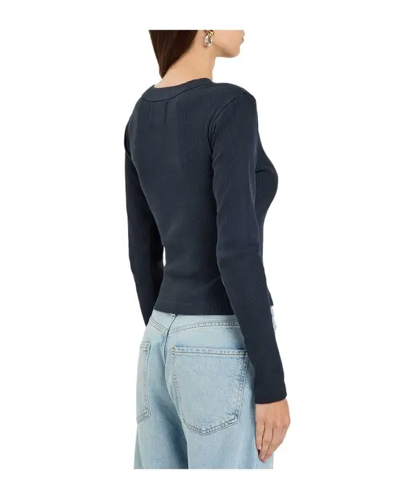 Citizens Of Humanity Ribbed Henley Top