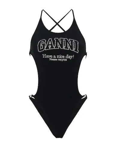 GANNI Embellished One-piece Swimsuit