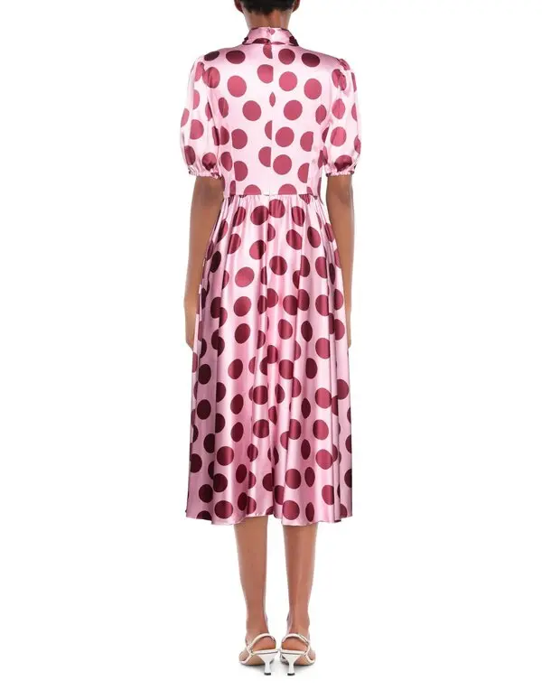 Dolce & Gabbana Polka Dot Satin Dress