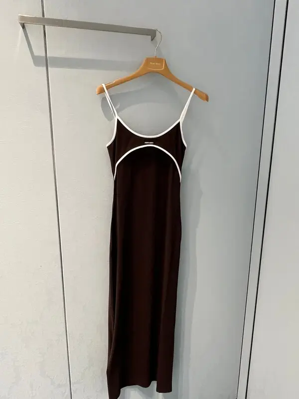 Miu Miu Stretch Jersey Midi Dress