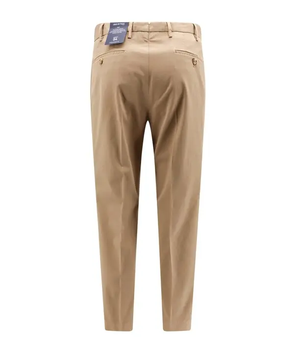 Incotex Stretch-cotton Tapered Trousers