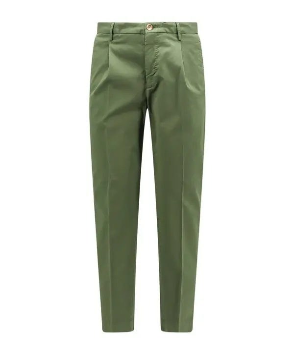 Incotex Stretch-cotton Tapered Trousers