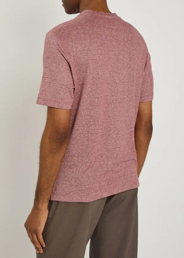 Brunello Cucinelli Ribbed Crew Neck T-shirt