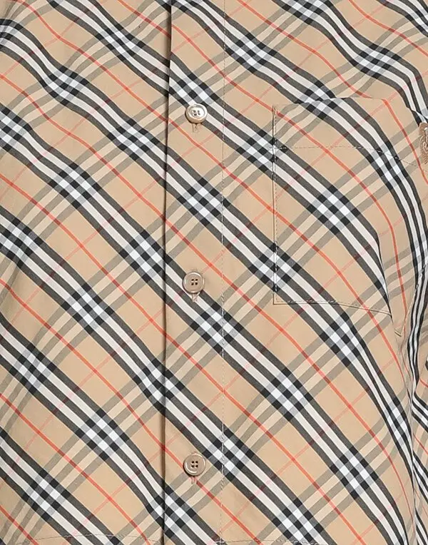 Burberry Plaid Short Sleeve Shirt