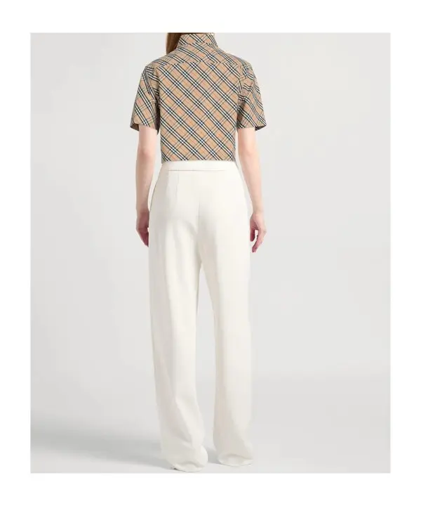 Burberry Plaid Short Sleeve Shirt
