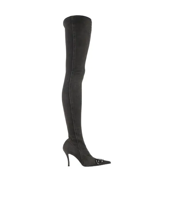 DIESEL® Denim Over-the-knee Boots