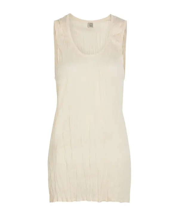 TOTEME Fine-knit Tank Top - Nude