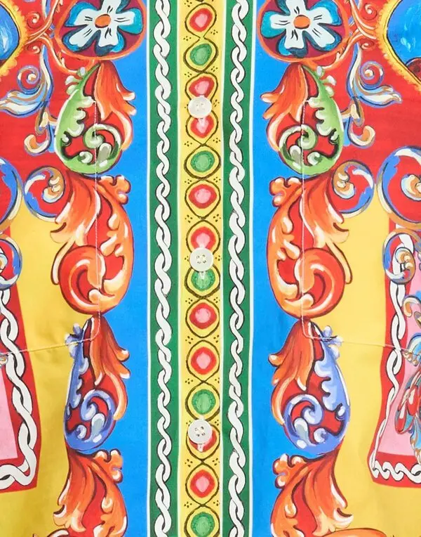 Dolce & Gabbana Short Sleeve Printed Shirt