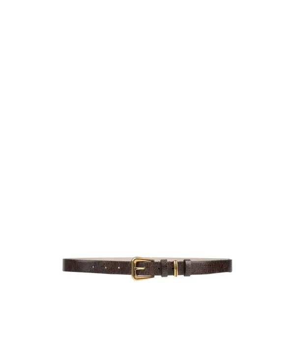 Brunello Cucinelli Leather Belt - Black