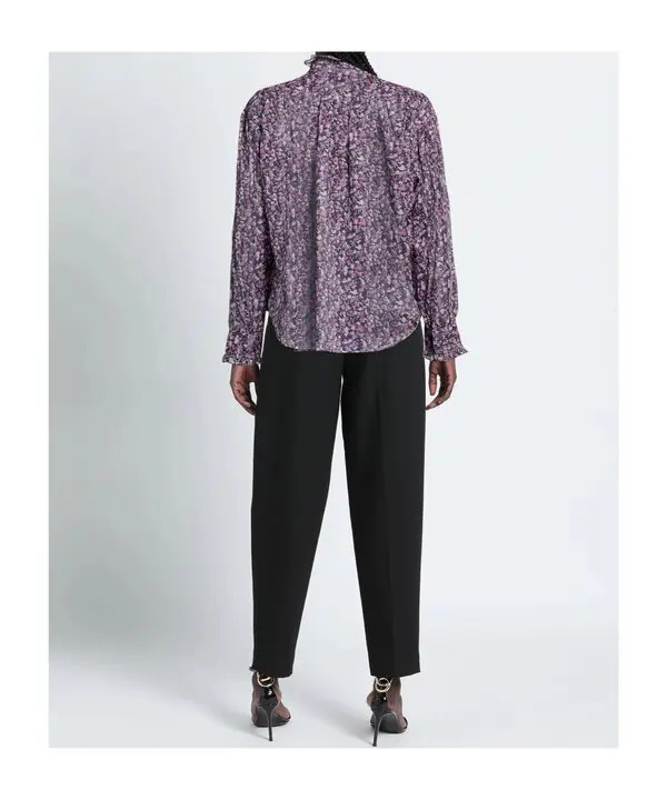 Isabel Marant Étoile Printed Long Sleeve Blouse