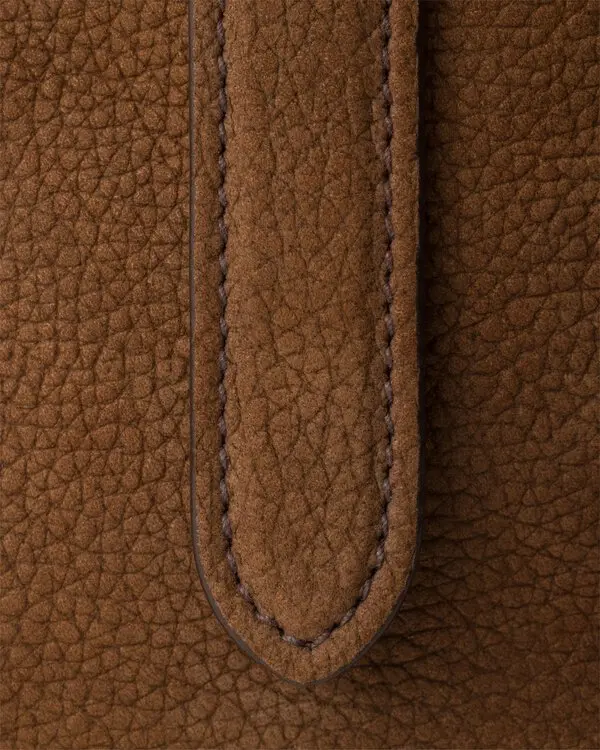 Prada Large Nubuck Leather Shoulder Bag - Cocoa Brown