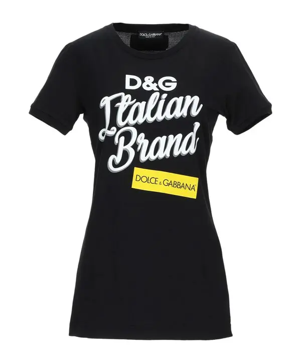 Dolce & Gabbana Solid Color Short-sleeve T-shirt