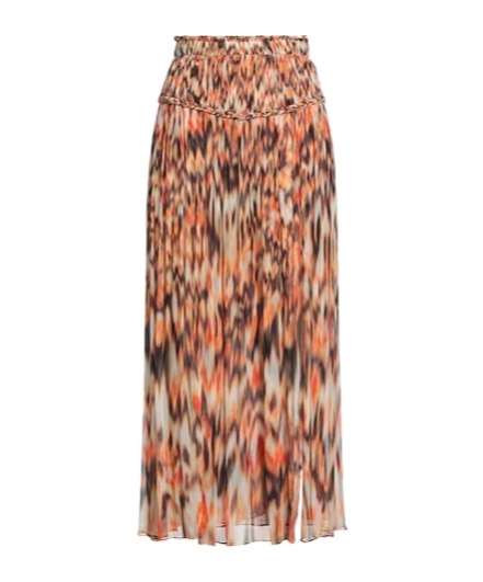 Isabel Marant Étoile Multicolored Printed Midi Skirt
